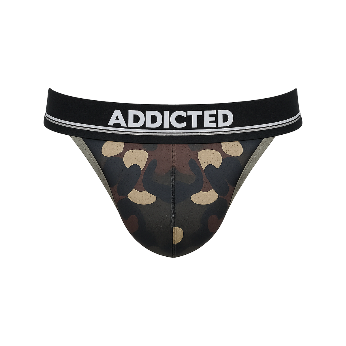 ADDICTED Camo Mesh Push Up Bikini Brief Camouflage – Gunderwear