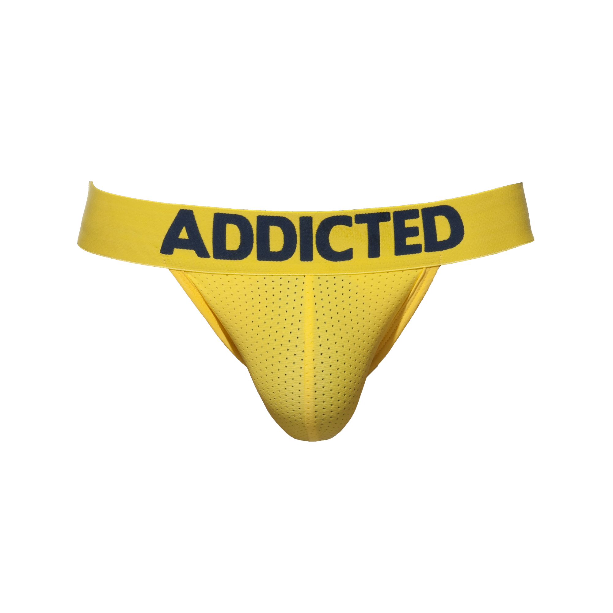 ADDICTED Push Up Mesh Jock Yellow – Gunderwear