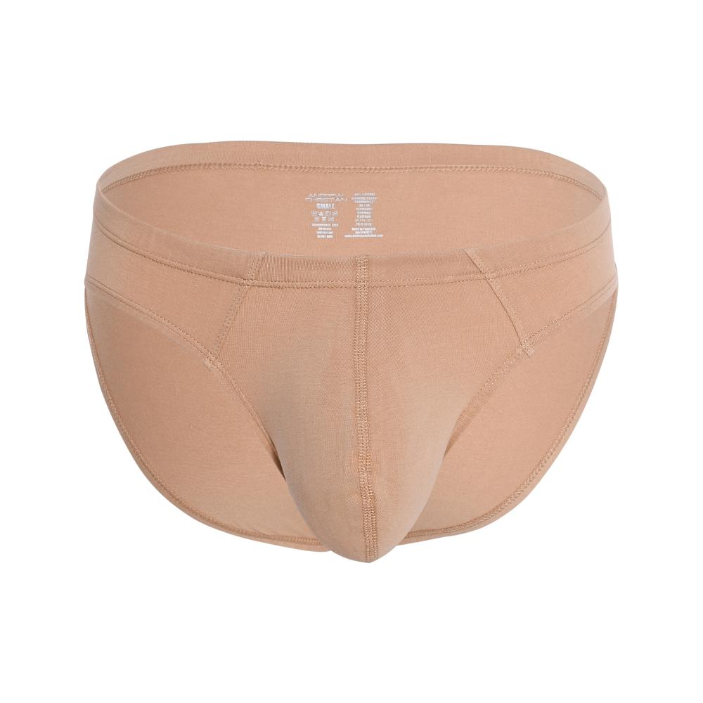 Andrew Christian Happy No-Show Brief Tan – Gunderwear