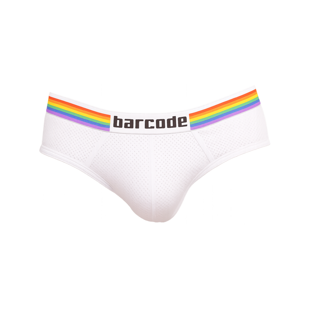 Barcode Berlin Backless Brief Pride White – Gunderwear