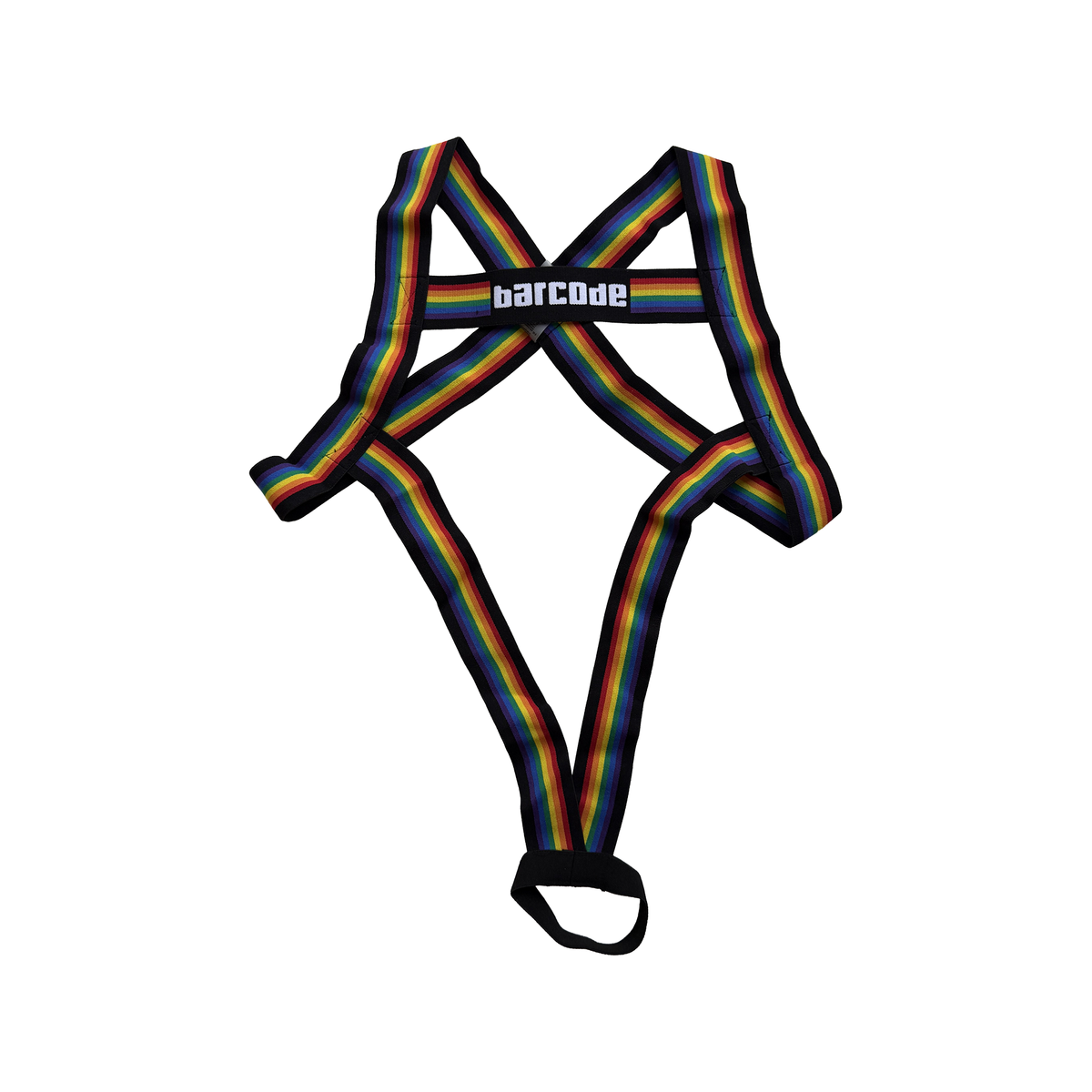 Barcode Berlin Body Harness Pride Ikem Black – Gunderwear