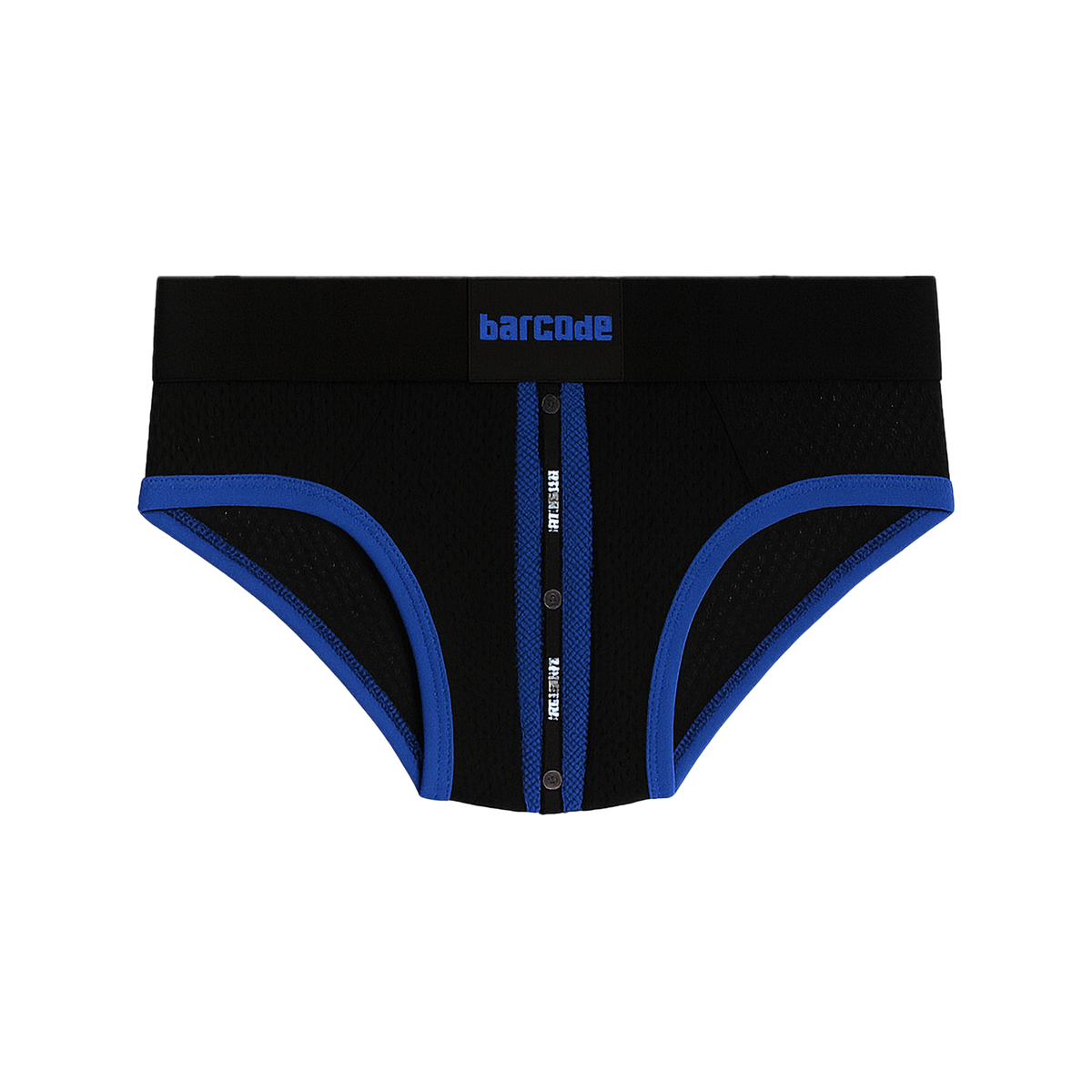 Barcode Berlin Mesh Brief Sicile Black-Blue – Gunderwear