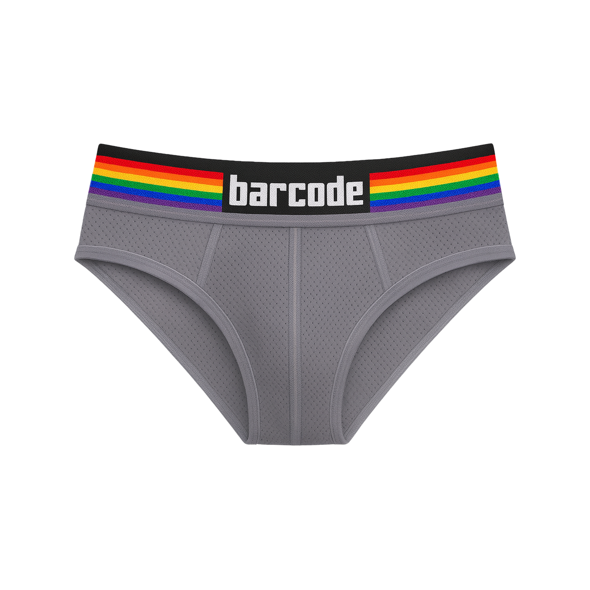 Barcode Berlin Pride Brief Grey – Gunderwear