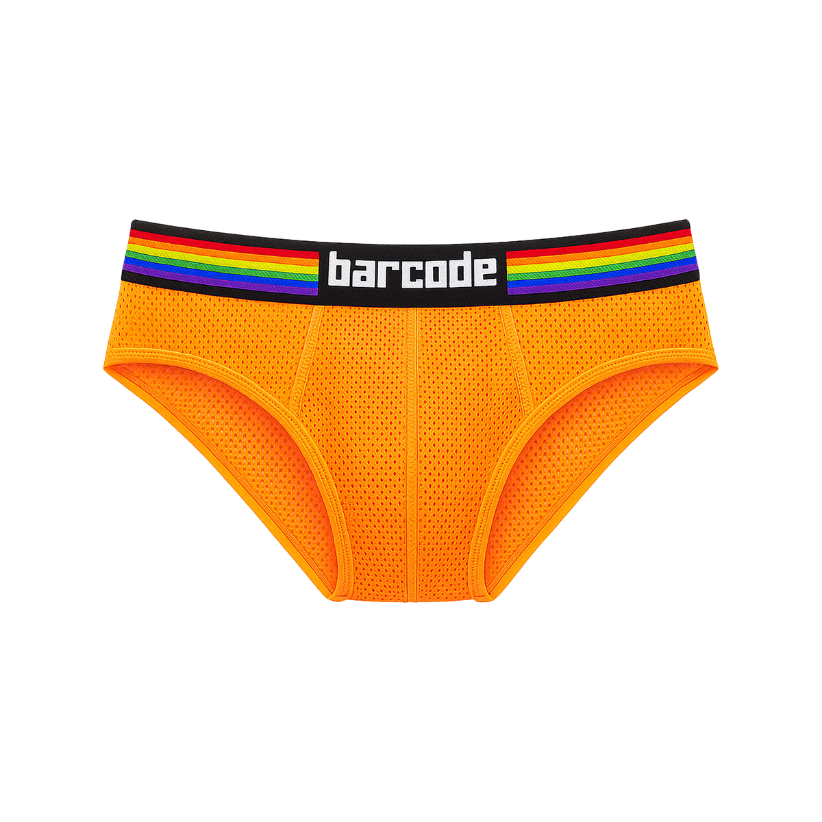 Barcode Berlin Pride Brief Neonorange – Gunderwear