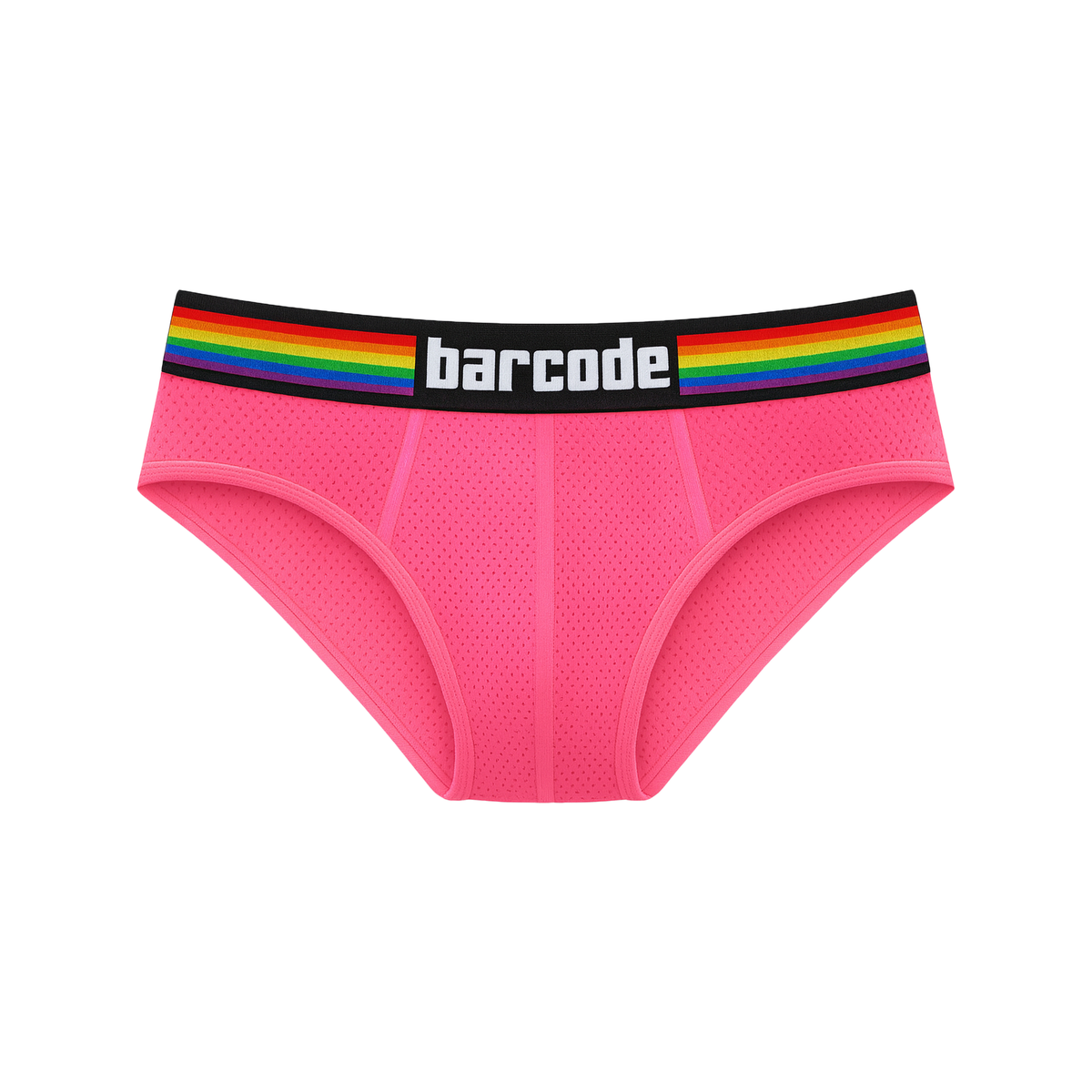 Barcode Berlin Pride Brief Neonpink – Gunderwear