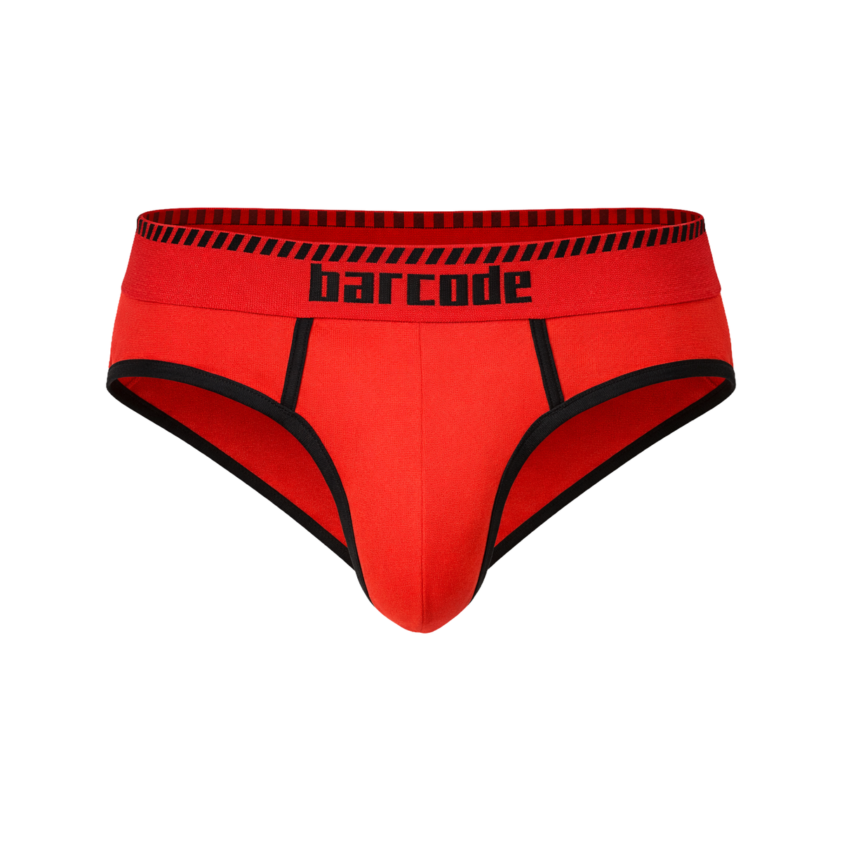 Barcode Berlin Solger Brief Red-Black – Gunderwear