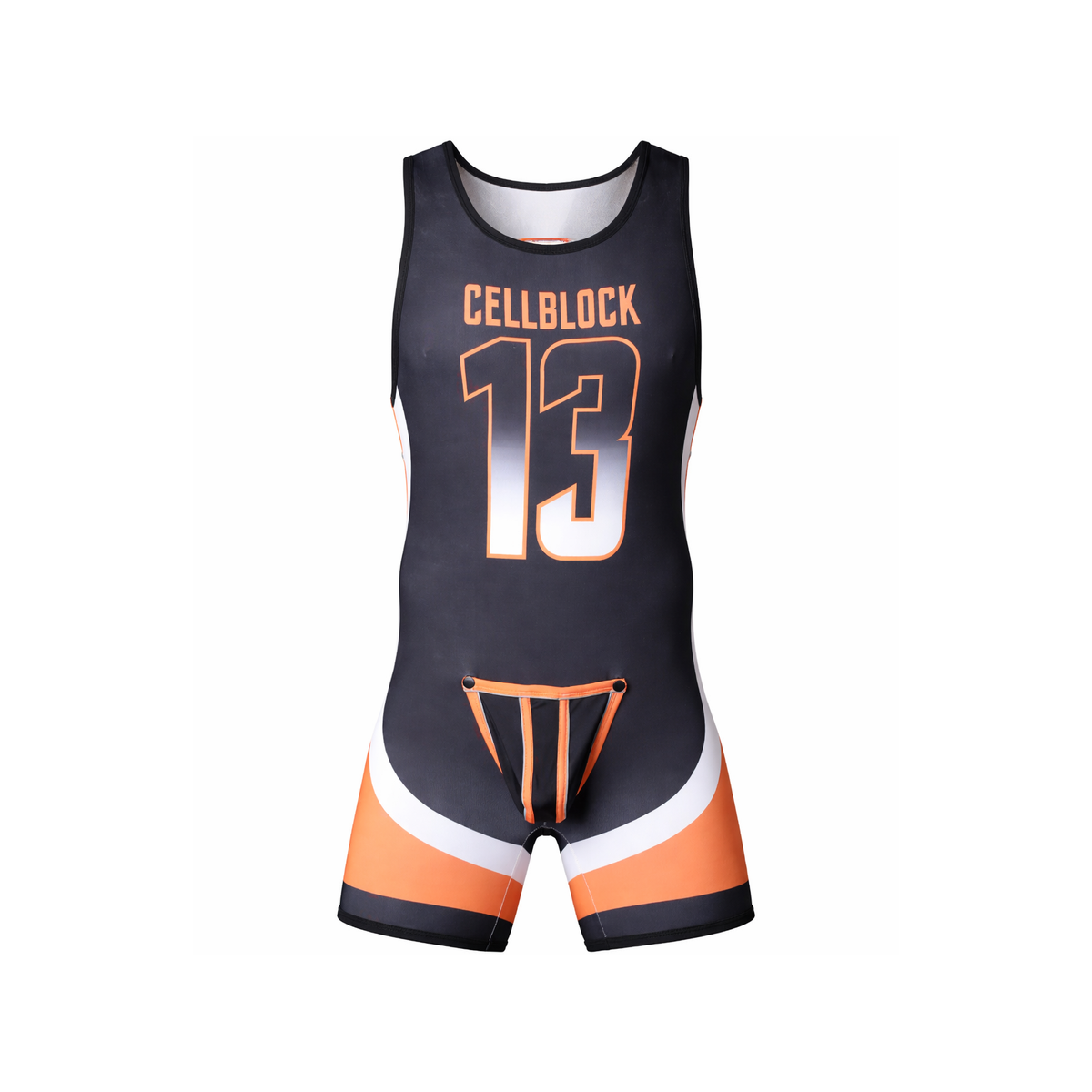 CELLBLOCK 13 Chain Reaction Singlet Jock Orange – Gunderwear