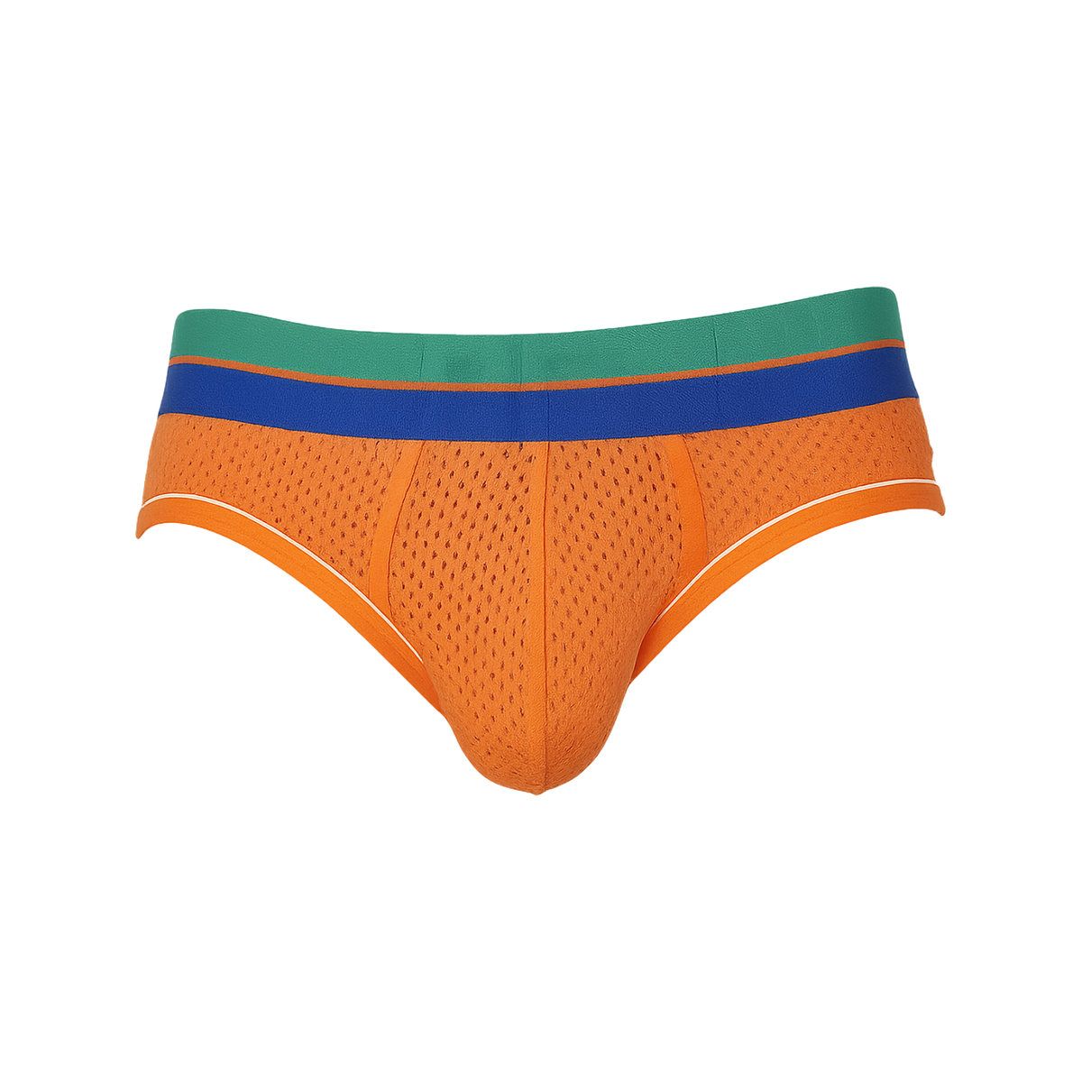 CODE 22 Bright Mesh Brief Orange – Gunderwear