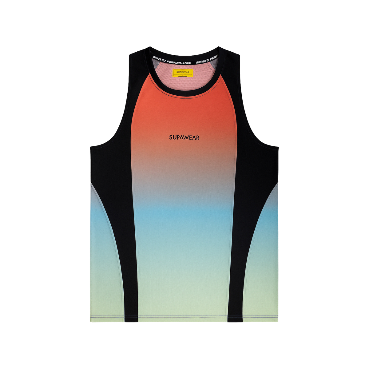 SUPAWEAR SPR Performance Gradient Singlet Rainbow – Gunderwear