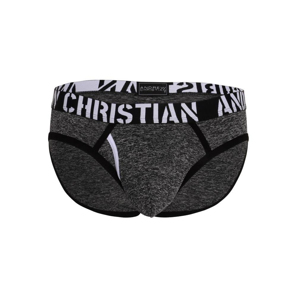 Andrew Christian Composition Fly Brief w/ ALMOST NAKED® – Gunderwear