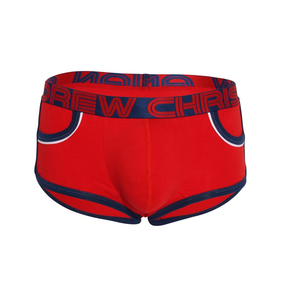 Andrew Christian SHOW-IT® Retro Pop Pocket Boxer Red – Gunderwear